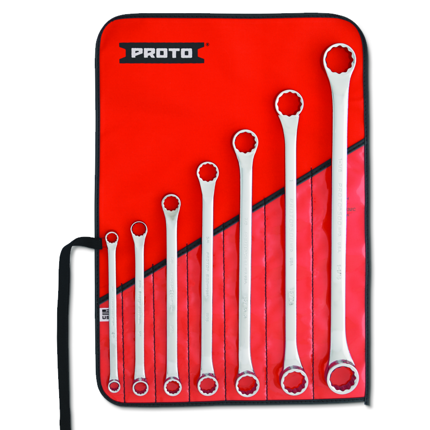 PROTO 7 Piece Offset Box Wrench Set 12 Point Albawardi Tools And Hardware Co. LLC